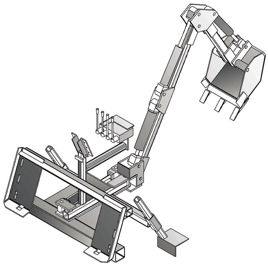 CADDigger Model 609 – CADplans